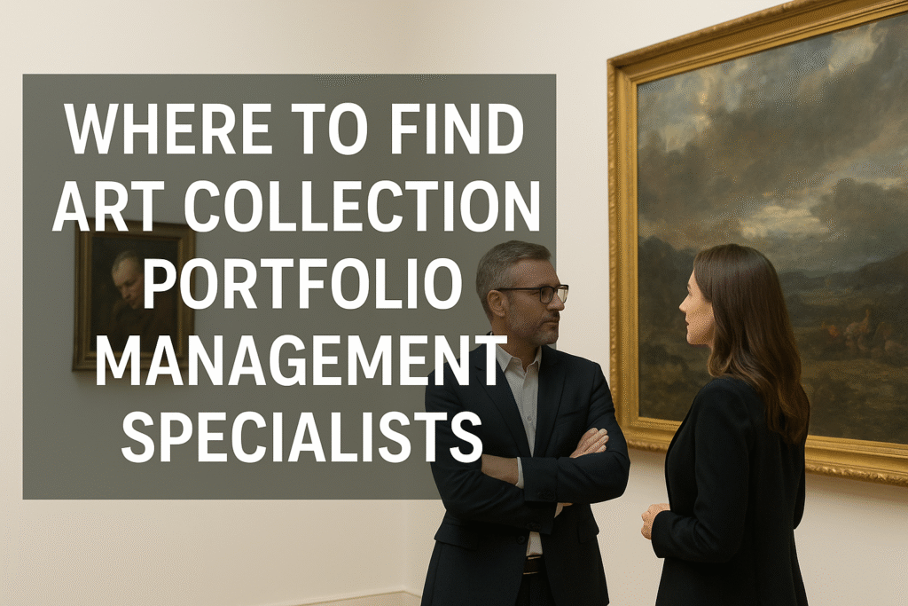 Where to Find Art Collection Portfolio Management Specialists